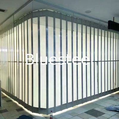 Polycarbonate Transparent Roller Shutter Door Slat , Replacement ...