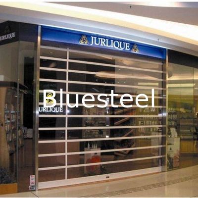 Polycarbonate Transparent Roller Shutter Door Slat , Replacement ...