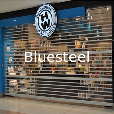 Polycarbonate Transparent Roller Shutter Door Slat , Replacement ...