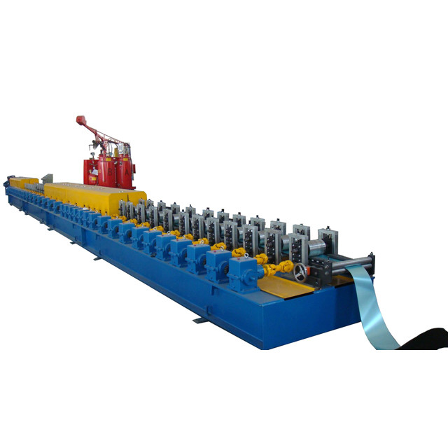 PU Foam Slat Door Making Machine Thermal Insulating Aluminium